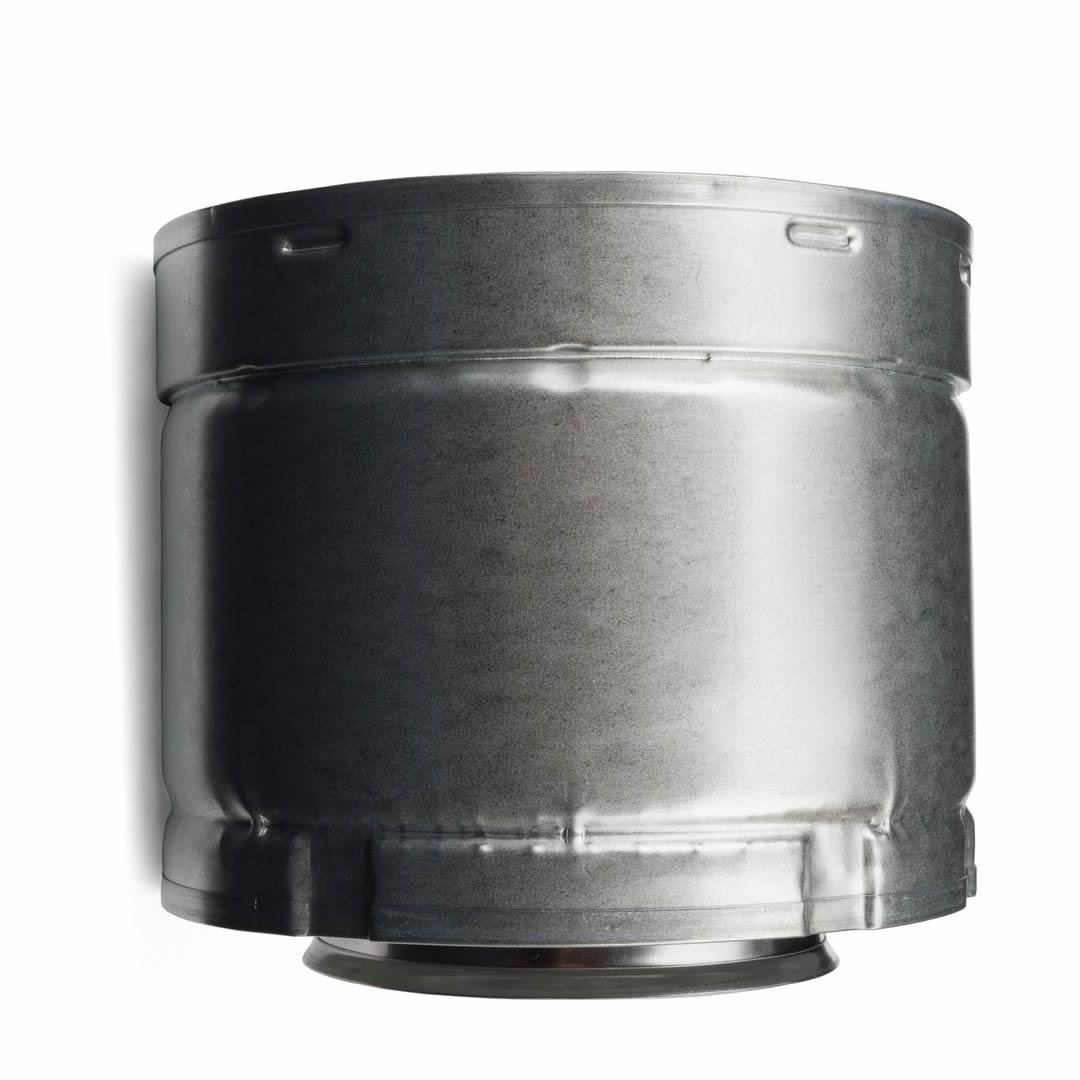 4 Inch Section Of SLP Series Direct Vent Pipe : | Fine's Gas